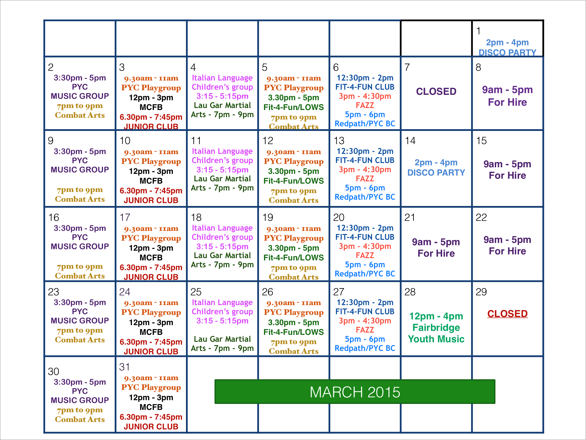 Pilmeny Youth Centre - Home