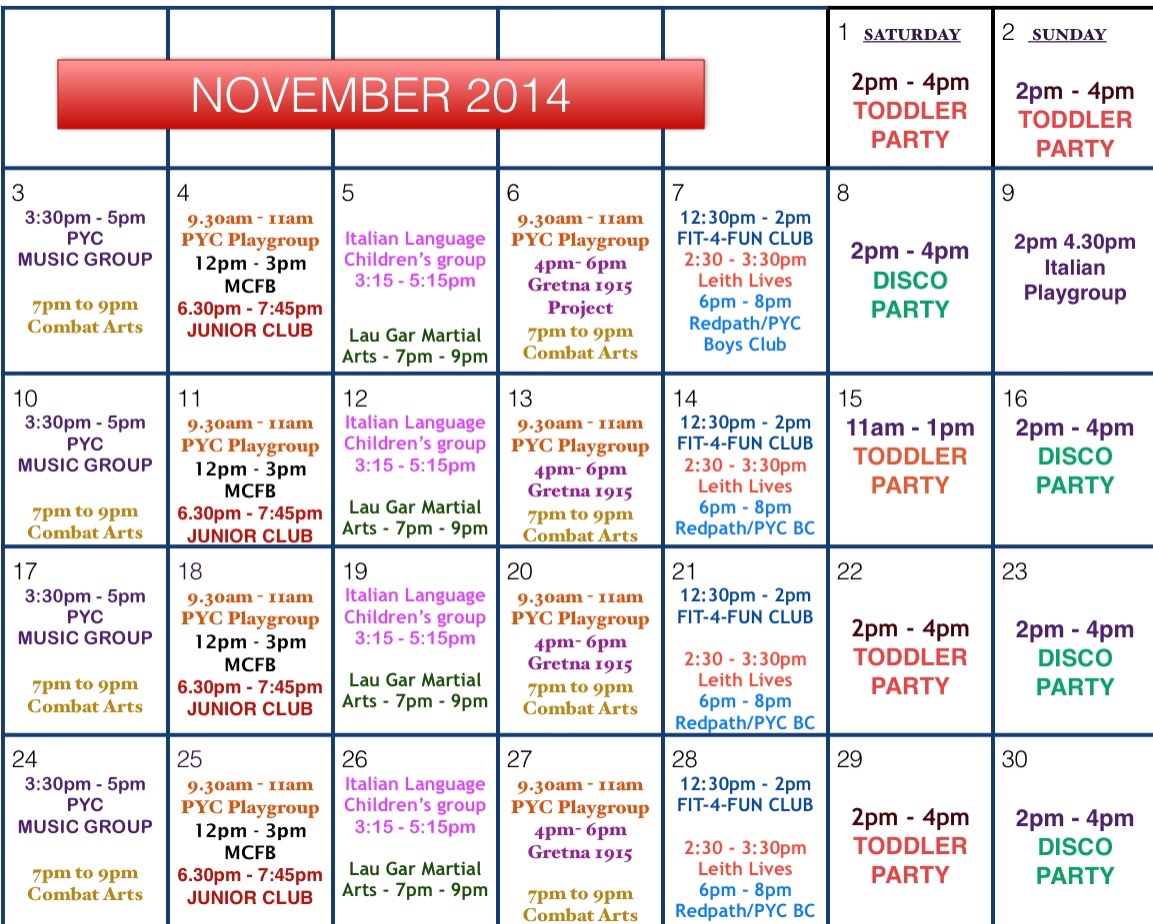 Pilmeny Youth Centre - Home